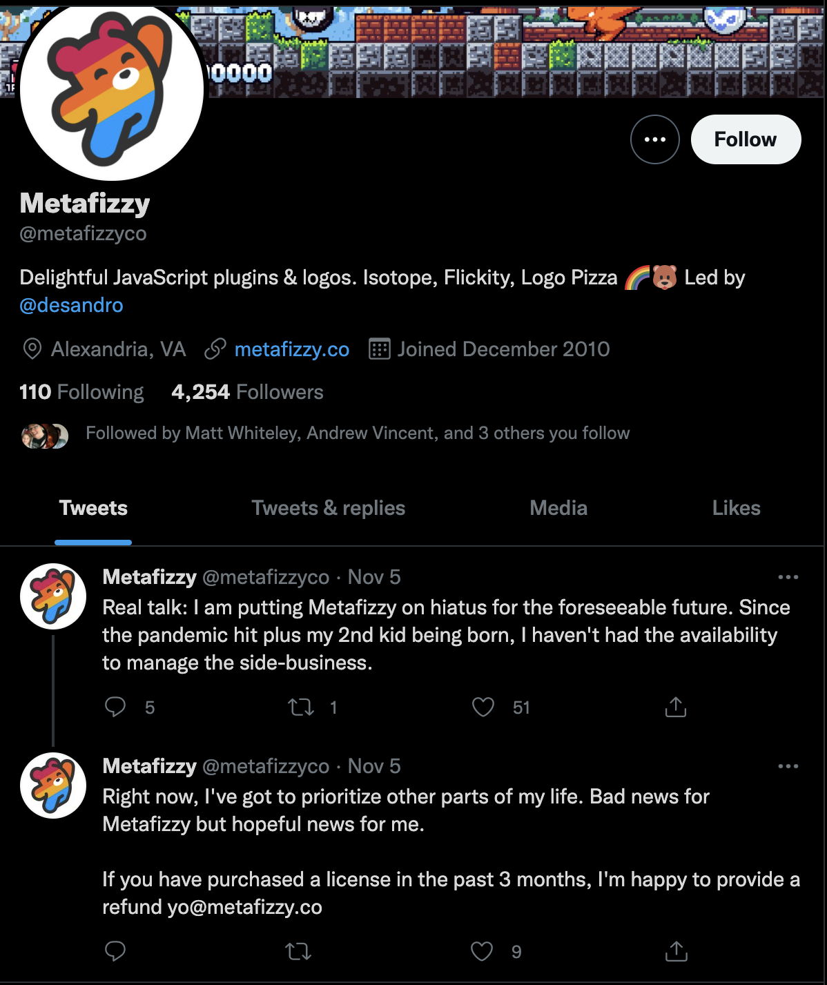 Metafizzy on hiatus · Issue #1190 · metafizzy/flickity · GitHub