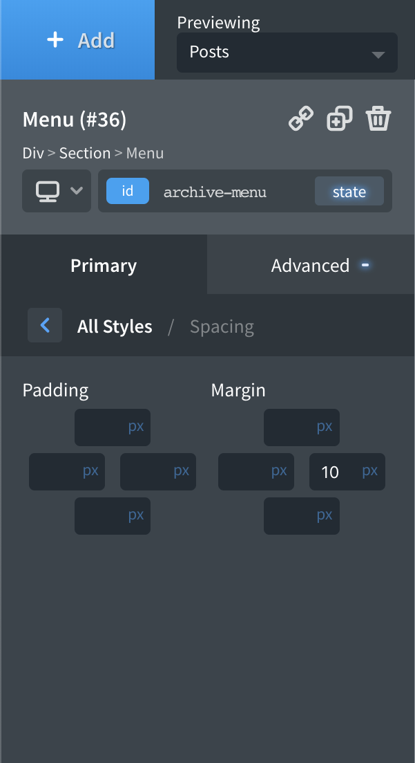 Leaving padding blank on menus gives error · Issue #364 · soflyy/oxygen-bugs-and-features · GitHub