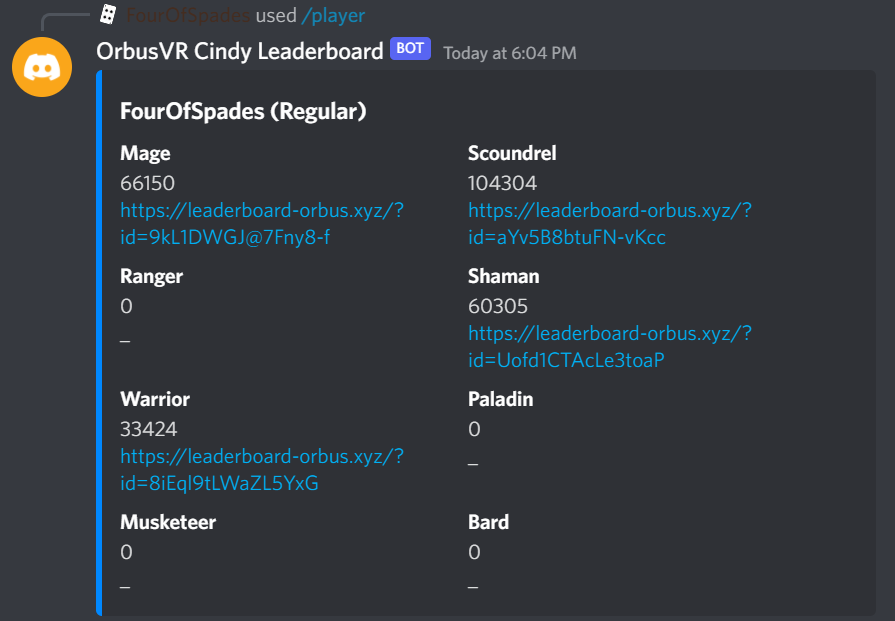 GitHub - FourOfSpades4/OrbusVR-Leaderboard-Bot: A Discord Bot for the ...