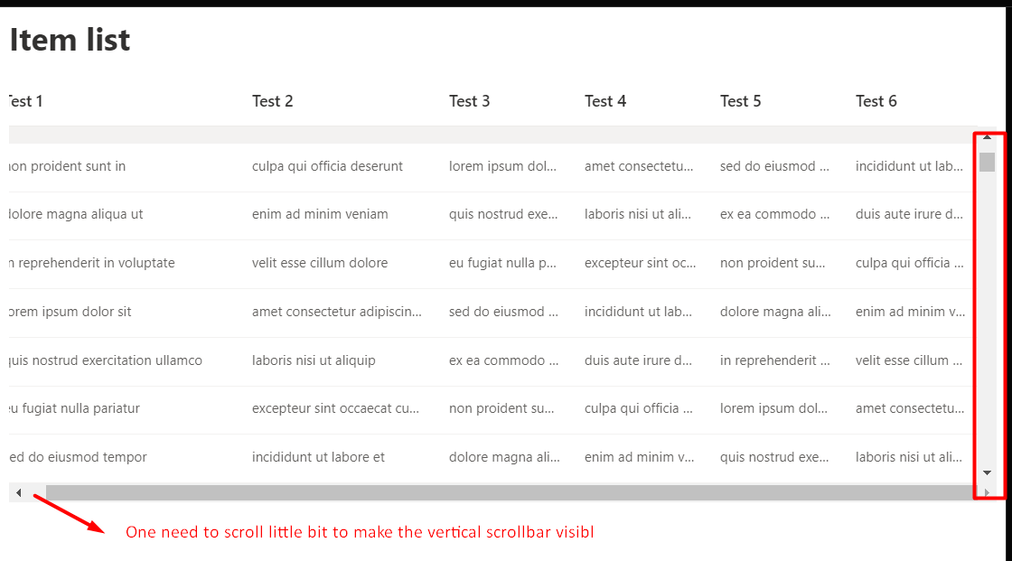 Fluentuidetaillist Detail List Justified Layout Needs To Use Horizontal Scroll To Show 