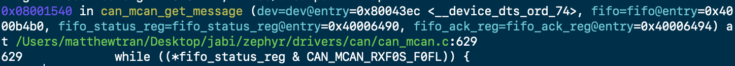 CAN filter with RTR mask causes infinite loop in MCAN driver on filtered message arrival · Issue ...