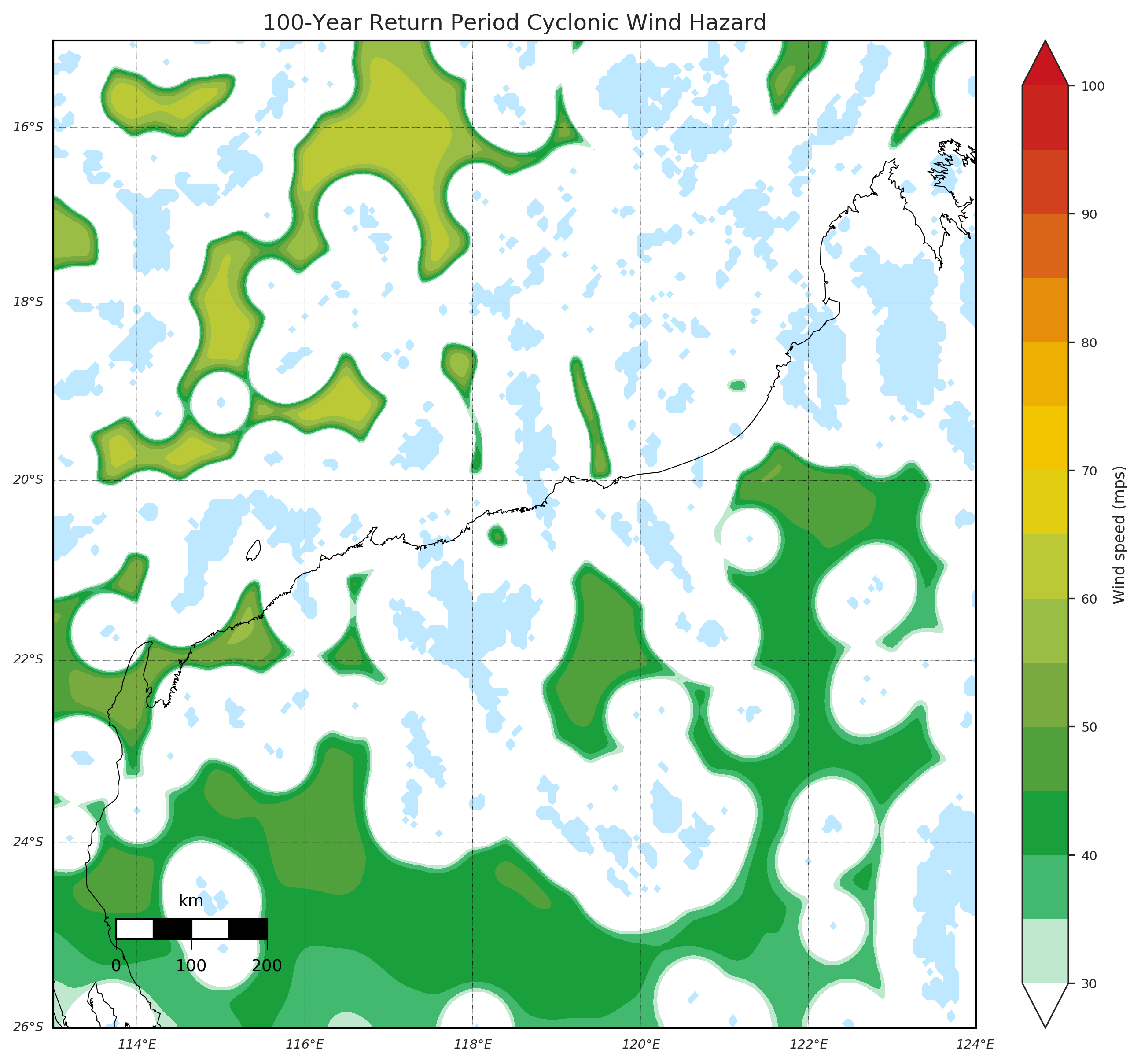 Hazard maps from the Port Hedland example result · Issue #73 ...