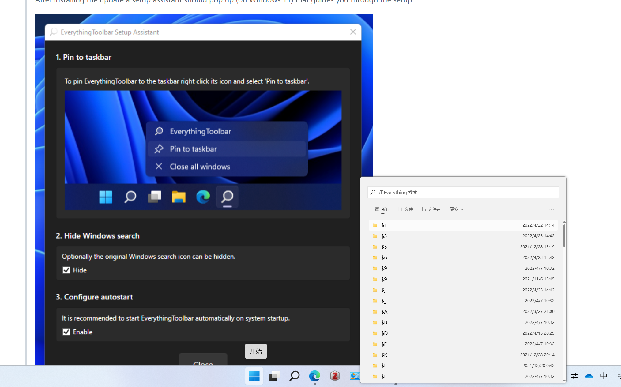 windows 11 support · Issue #178 · srwi/EverythingToolbar · GitHub