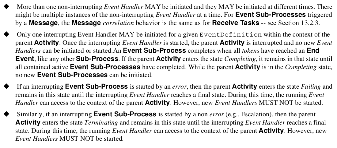 Error end event from an event subprocess is not caught by another ...