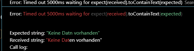 [BUG] Negative assertion not working · Issue #22882 · microsoft/playwright · GitHub