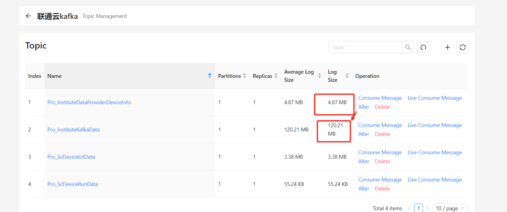 单条数据久7M kafkamap 因为数据过大 这个大小显示不准 · Issue #59 · dushixiang/kafka-map · GitHub