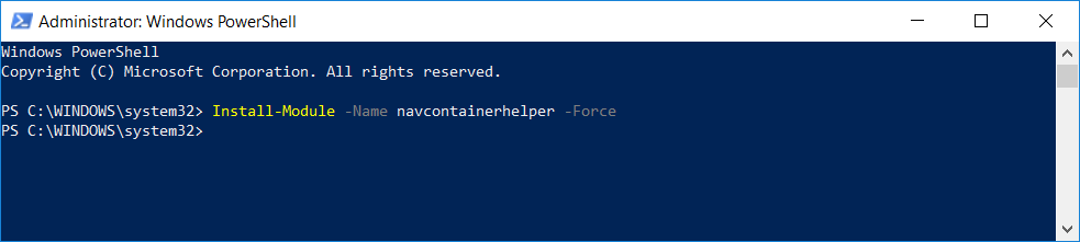 Install-Module navcontainerhelper fails · Issue #954 · microsoft ...