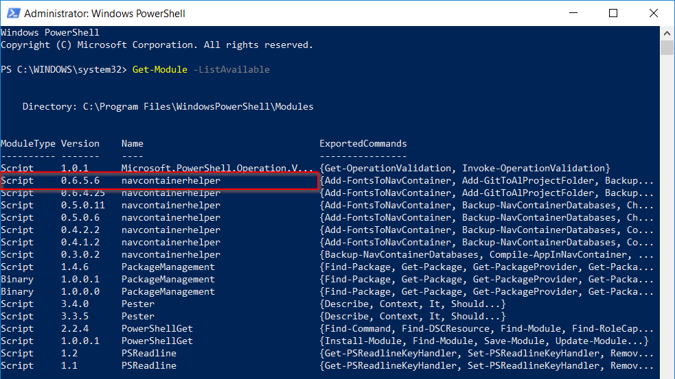 Install-Module navcontainerhelper fails · Issue #954 · microsoft ...