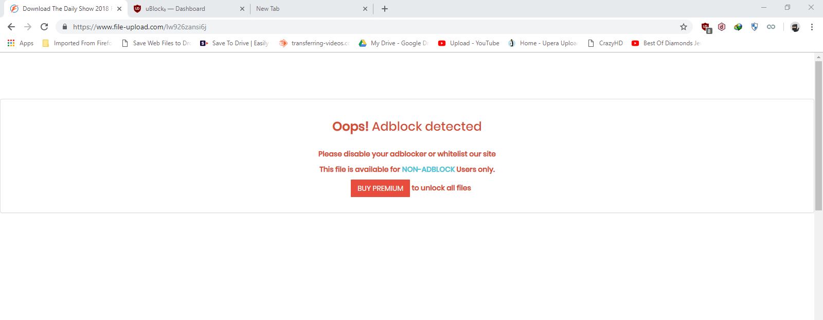 [Anti-adblock] file-upload.com · Issue #219 · NanoAdblocker/NanoFilters · GitHub