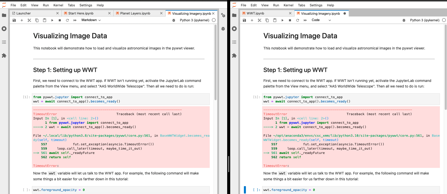TimeoutError both in cloud- and local-based tutorial ipynb · Issue #327 · WorldWideTelescope ...
