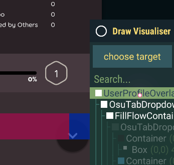 Scroll-to-top button is not clickable at the top of the profile · Issue ...