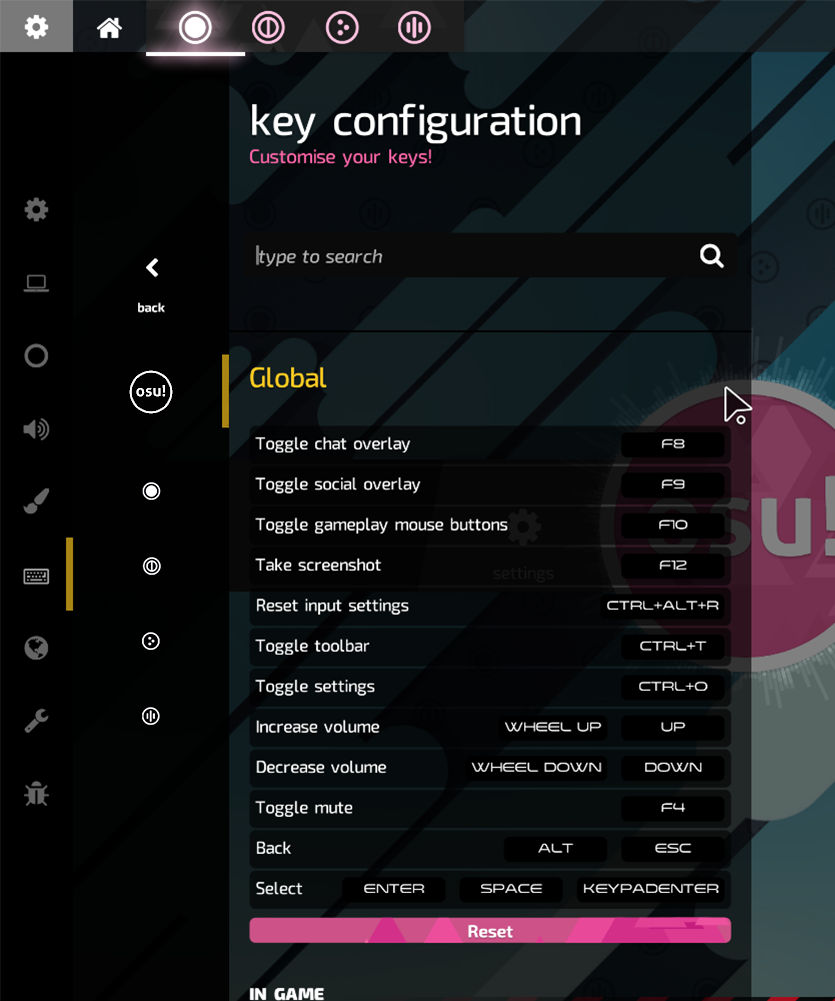 Per-ruleset shortcut buttons for key configuration window · Issue #3859 ...