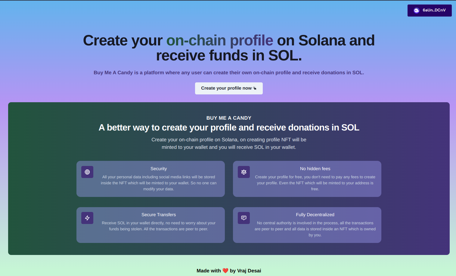 GitHub - vrajdesai78/buy-me-a-candy