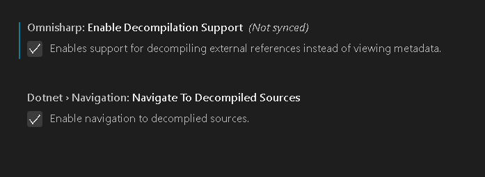 How To See Decompiled C Code In Vs Code Using Lsp · Issue 6243 · Dotnetvscode Csharp · Github 