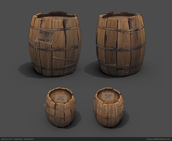 Barrel Asset - Modeling · Issue #177 · AztecGameLab/LongTermGame6 · GitHub