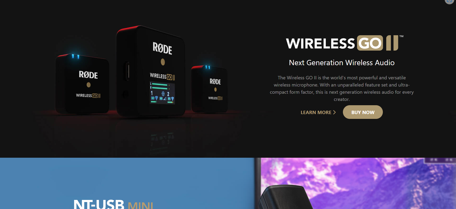 GitHub - techsparkling/Rode-Clone-tailwind