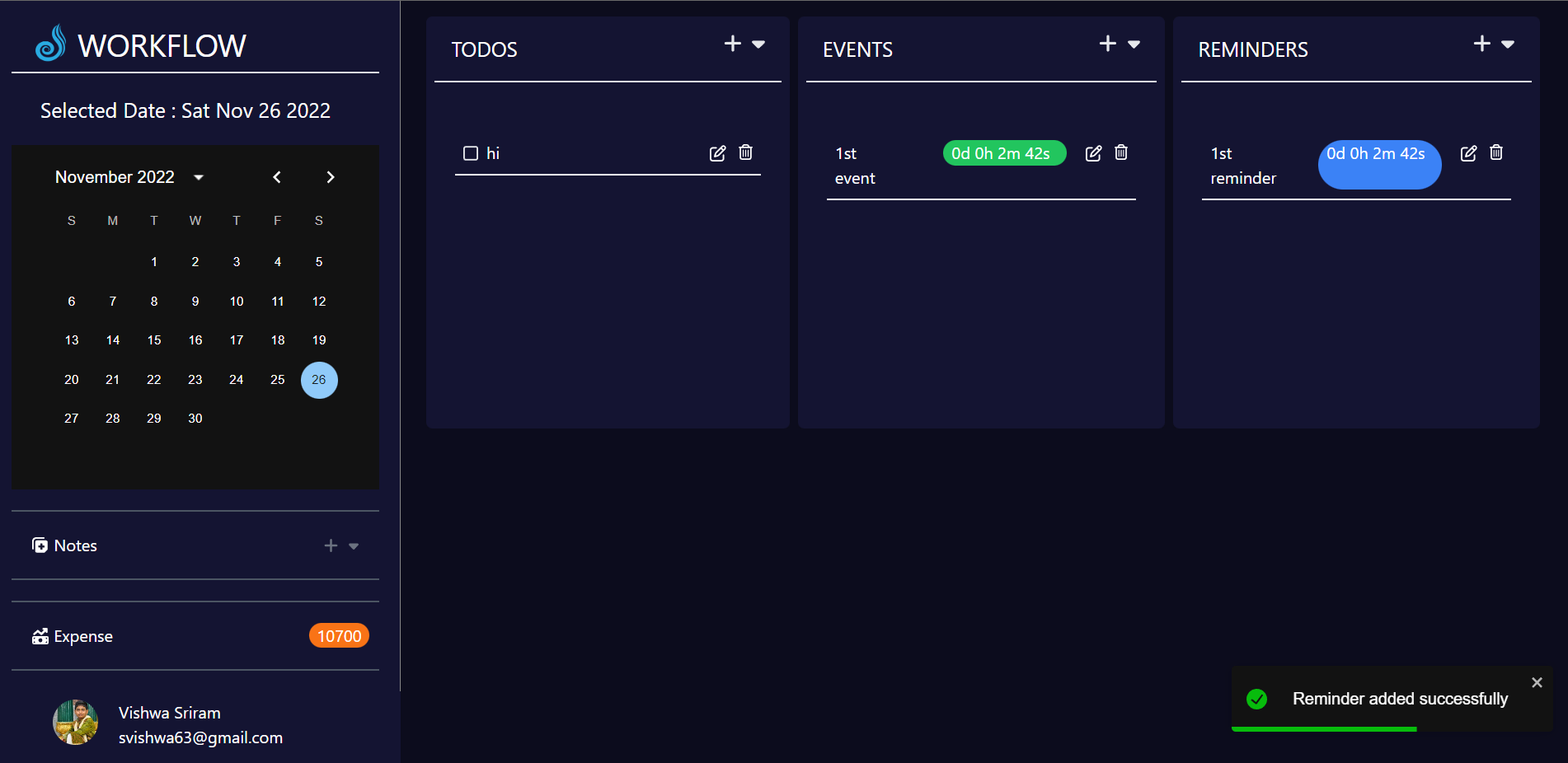 GitHub - techsparkling/workflow