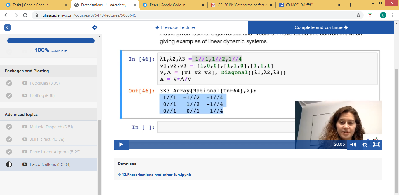 Improvement for JuliaAcademy · Issue #28 · JuliaAcademy/JuliaAcademyMaterials · GitHub