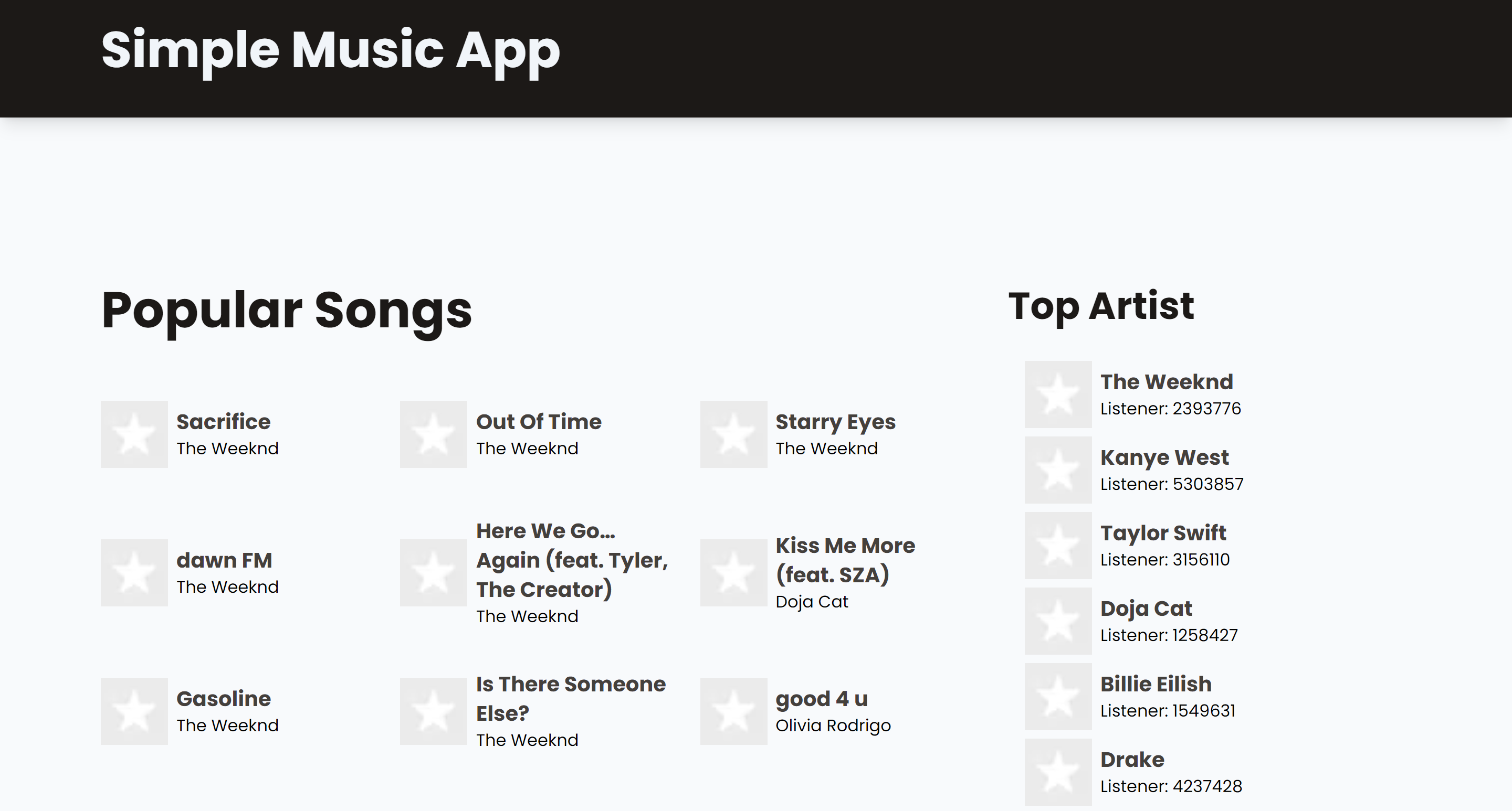 GitHub - herkahahaha/simple-music-app: Gabut session Simple music app ...