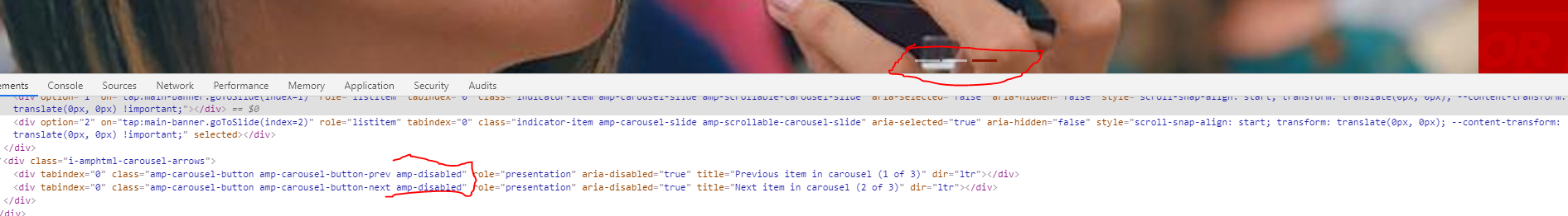[amp-carousel v0.2] Next button always visible · Issue #24481 · ampproject/amphtml · GitHub