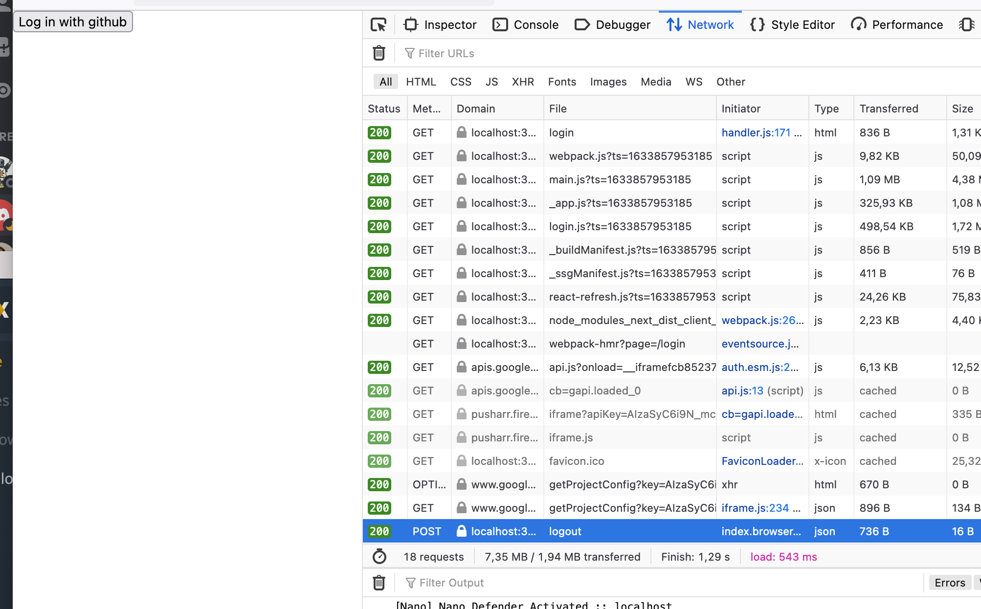 Logoutapiendpoint Called After Login · Issue 315 · Gladly Teamnext Firebase Auth · Github