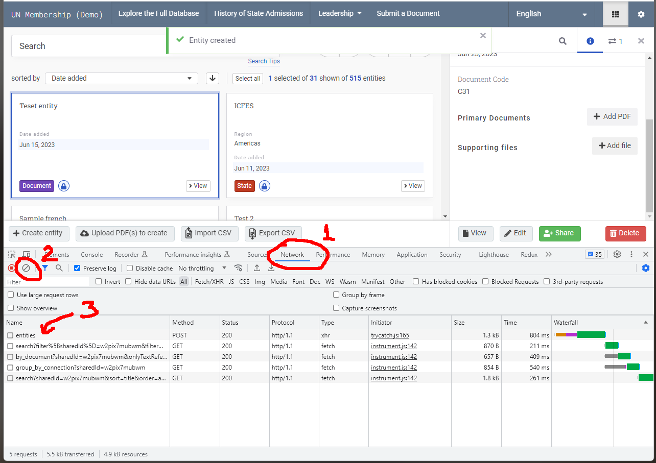 Creating and updating entities through the API · Issue #5915 · huridocs/uwazi · GitHub