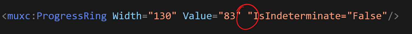 Typo in determinate ProgressRing progress example · Issue #620 · microsoft/WinUI-Gallery · GitHub