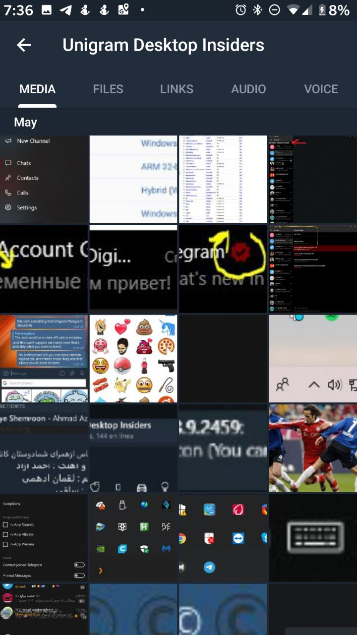 Use landscape months separator for shared media · Issue #1116 · UnigramDev/Unigram · GitHub