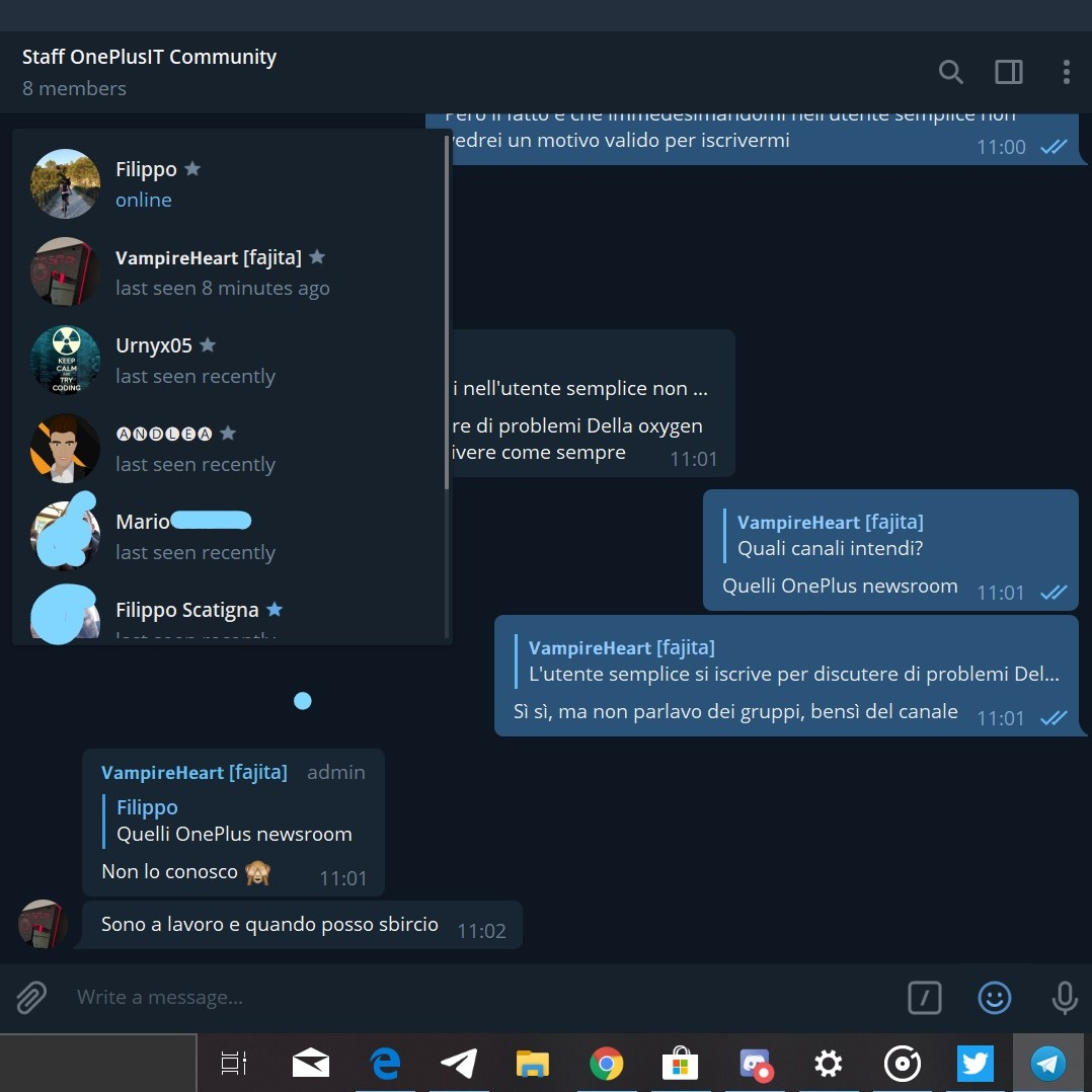 Small groups members with mouse hover like Telegram Desktop · Issue #1171 · UnigramDev/Unigram ...
