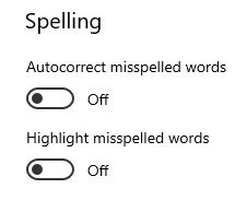 Unigram ignores system spell check options · Issue #1226 · UnigramDev/Unigram · GitHub