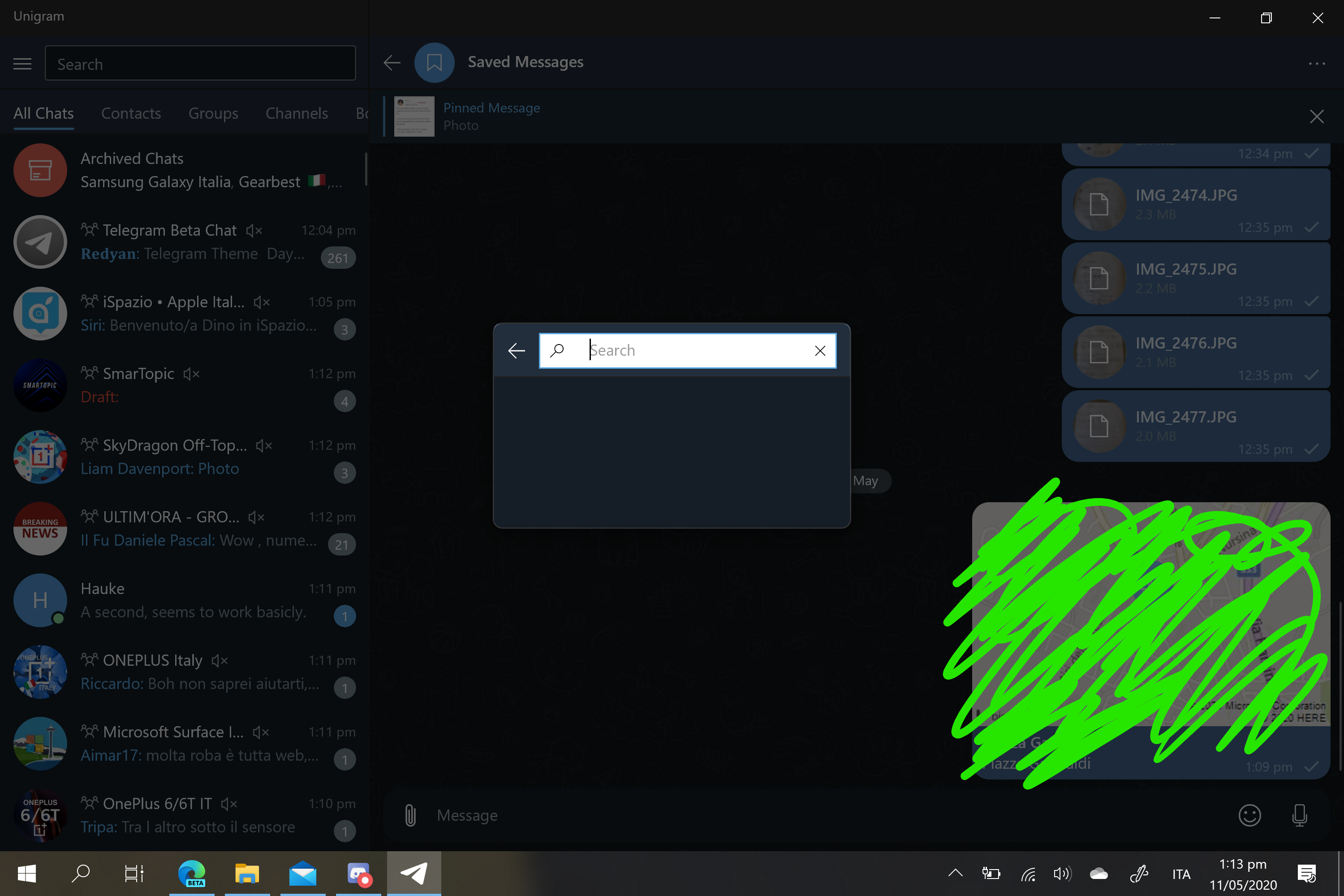 Improvements for send location ui · Issue #1568 · UnigramDev/Unigram · GitHub