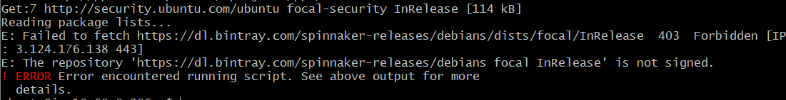 hal deploy apply failure · Issue #6474 · spinnaker/spinnaker · GitHub