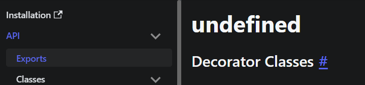 Question Exports Have Undefined Title · Issue 265 · Typedoc2md Typedoc Plugin Markdown · Github