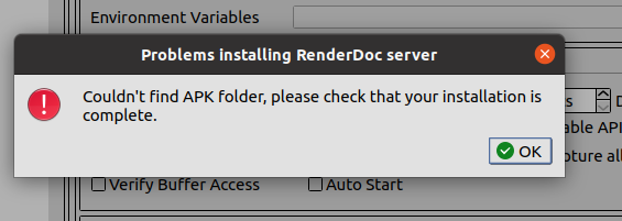 Problems installing renderdoc server · Issue #2002 · baldurk/renderdoc · GitHub