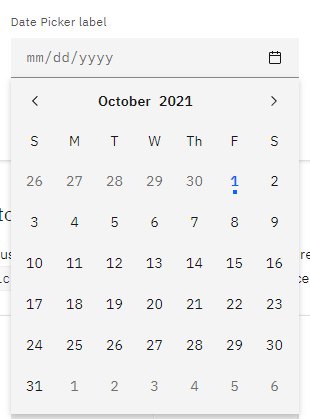 [a11y]: Date picker - unable to use keybord after opening calendar · Issue #9815 · carbon-design ...