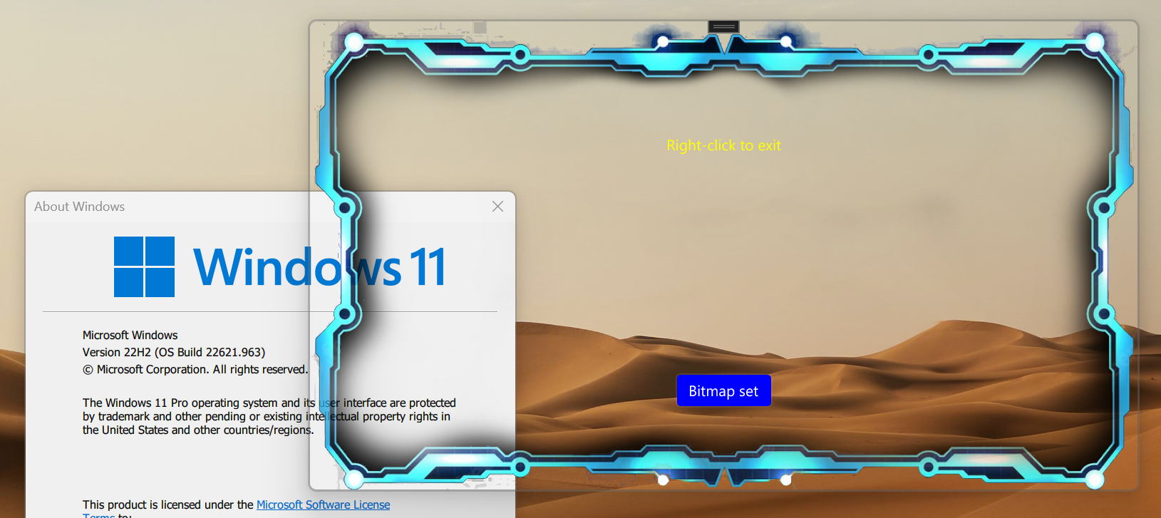 Proposal: Borderless transparent window background support in apps using WinUI · Issue #1247 ...