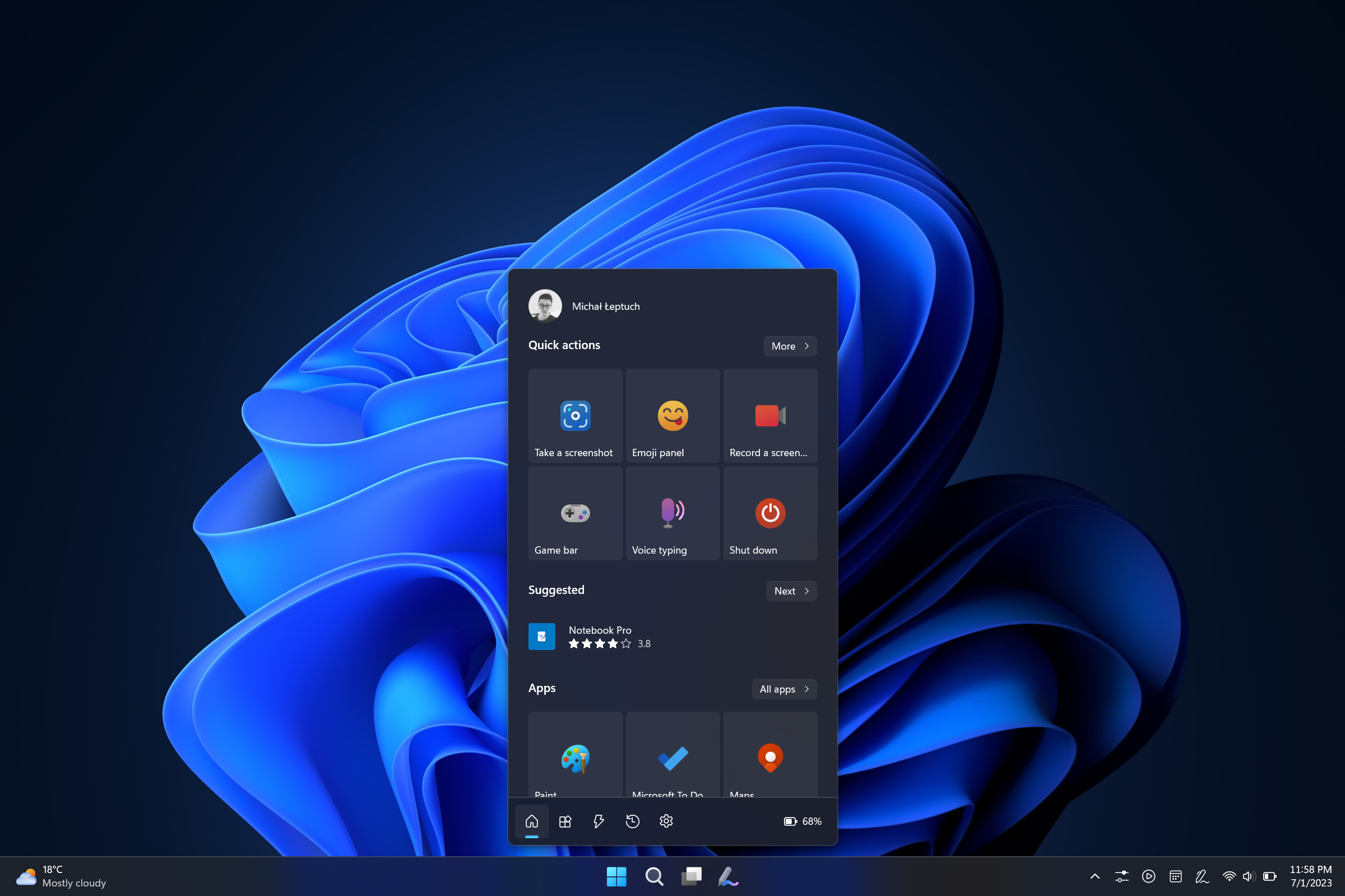 New Windows 11 Mica style · Issue #77 · michalleptuch/ink-workspace ...