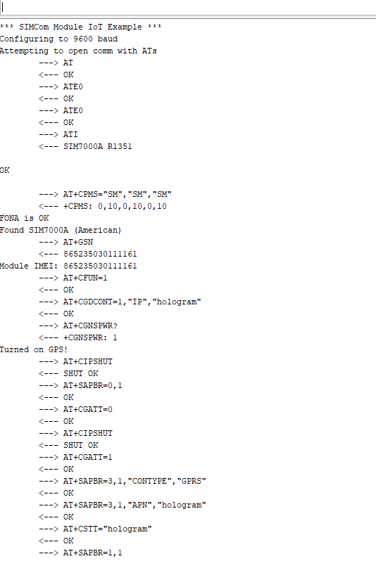 GPS location not being found · Issue #190 · botletics/SIM7000-LTE-Shield · GitHub