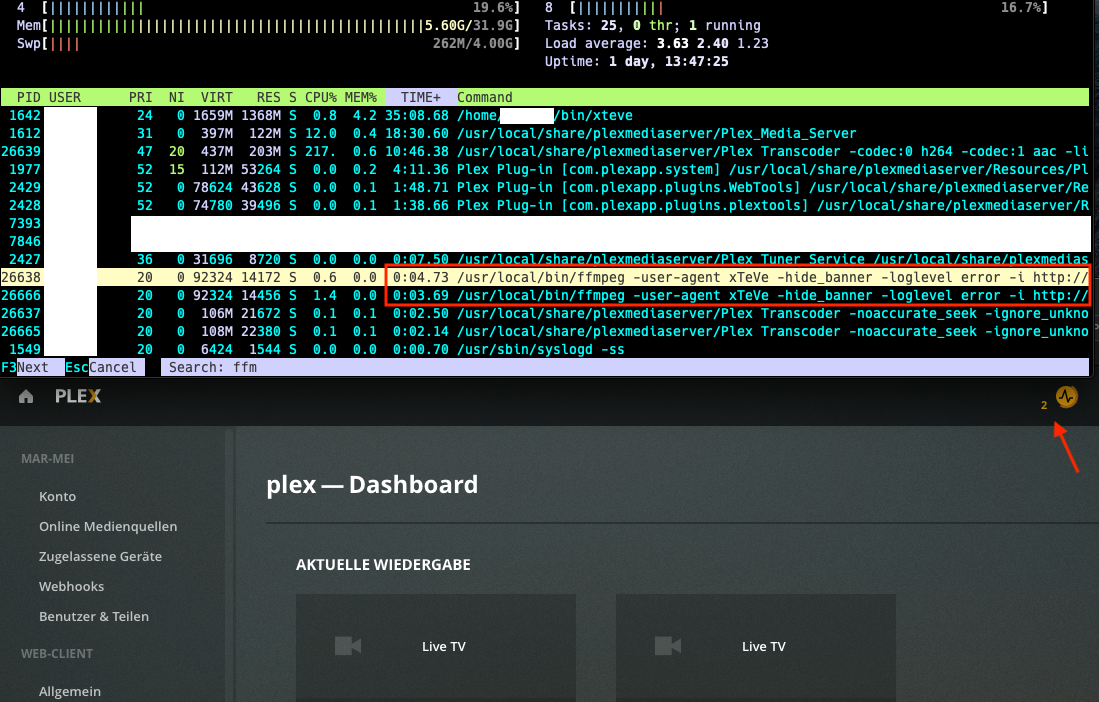 Stream buffer with FFmpeg does not allow more than one connection · Issue #75 · xteve-project ...