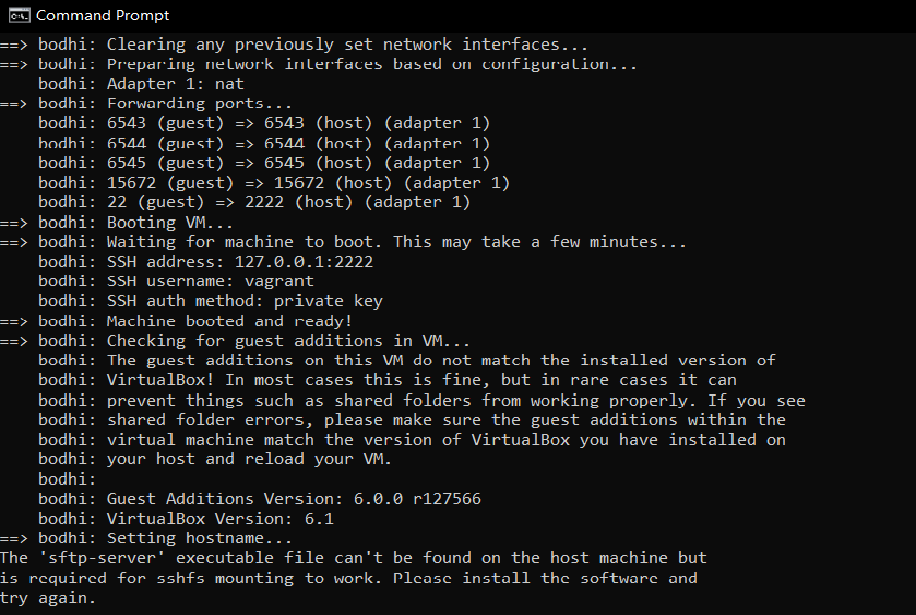 Setup development environment · Issue #3922 · fedora-infra/bodhi · GitHub