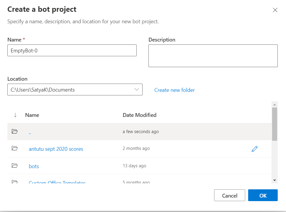 Unable To Create Or Open Bot In Composer · Issue 5355 · Microsoftbotframework Composer · Github