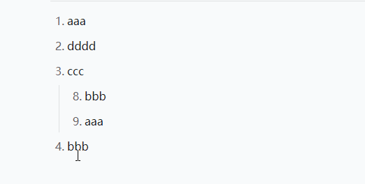 无法正确处理拖动有序列表条目导致的序号变化 · Issue #621 · siyuan-note/insider · GitHub