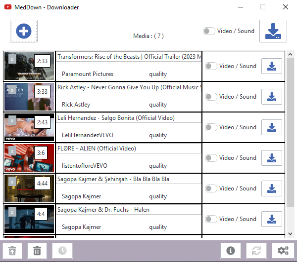 GitHub - EW-EndWall/MedDown: MedDown - Downloader | Youtube video and sound downloader.