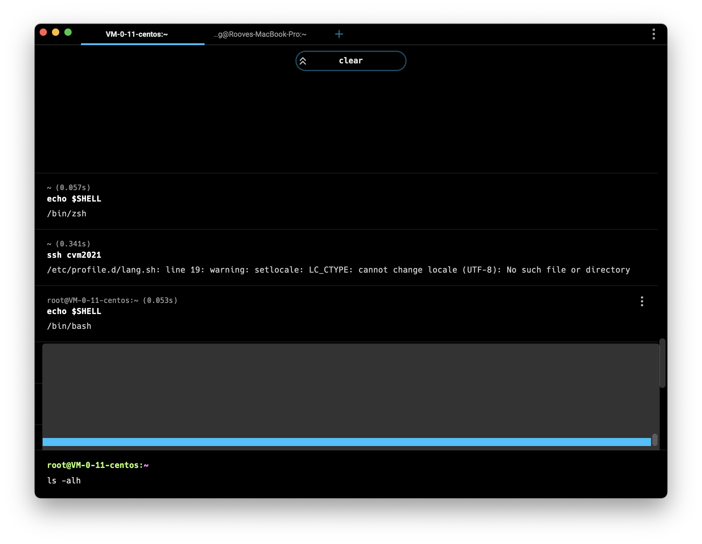 cannot see command history when connecting remote host via ssh · Issue #1520 · warpdotdev/Warp ...