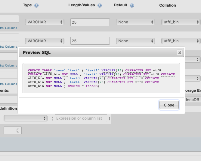 Improve Preview window · Issue #14733 · phpmyadmin/phpmyadmin · GitHub