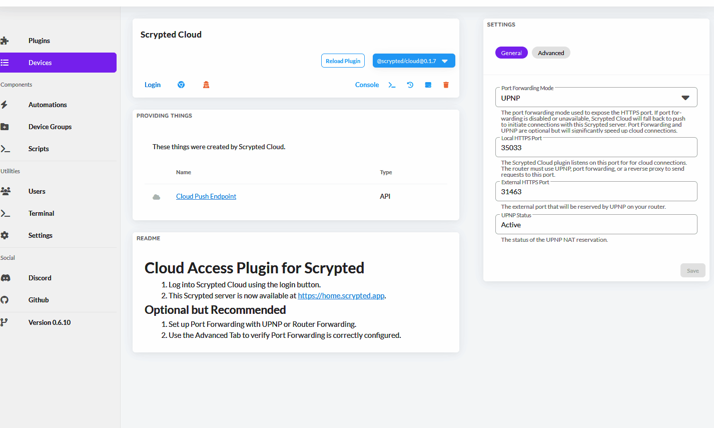 cloud plugin upnp connection unstable · Issue #540 · koush/scrypted · GitHub