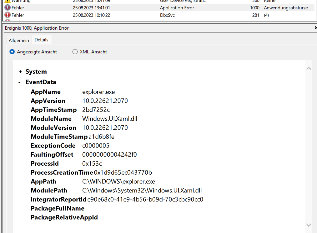 Opening A New File Explorer Window Crashes Explorerexe · Issue 1942 · Valinetexplorerpatcher