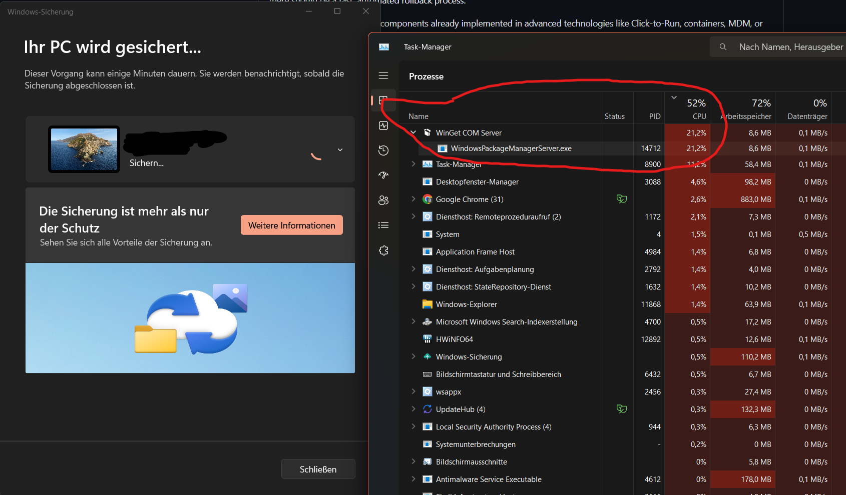 Windows Package Manager Server runs on high CPU · Issue #3667 · microsoft/winget-cli · GitHub