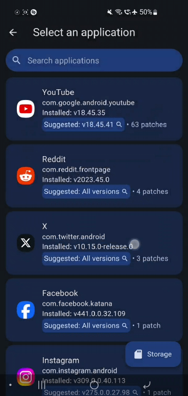 bug: choose apk from storage · Issue #1512 · ReVanced/revanced-manager · GitHub