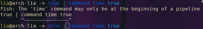 Cannot use `command time` in pipeline · Issue #9985 · fish-shell/fish-shell · GitHub